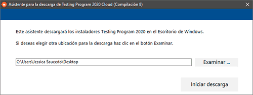 Descargar los instaladores de Testing Program Cloud | Testing Program